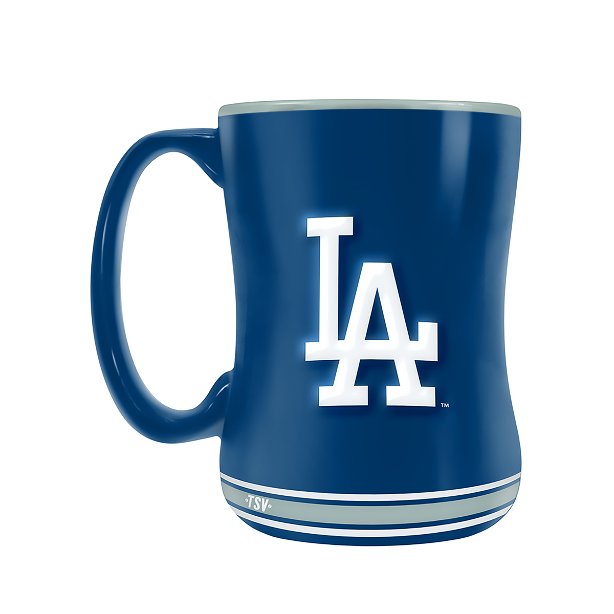 Los Angeles Dodgers Team Crest Sculpted Mug (14 oz) — Inglasco