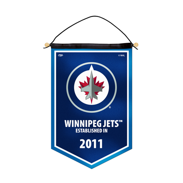 NHL Winnipeg Jets 12 X 18 Victory Banner – Inglasco Inc.